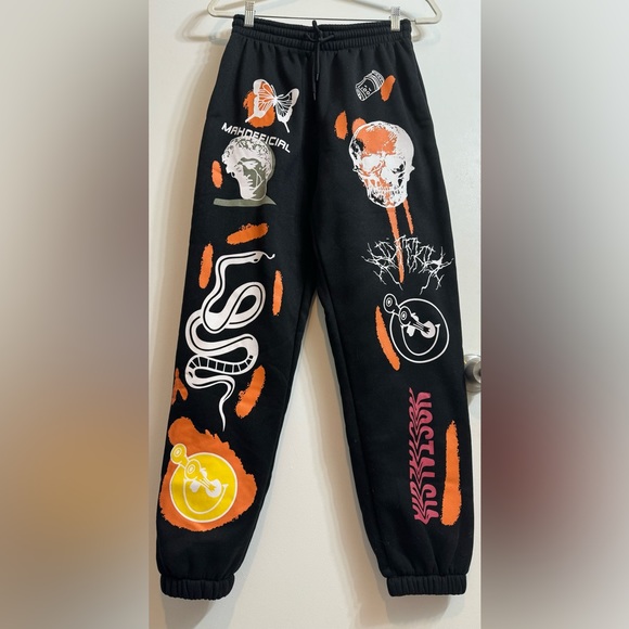 Pants & Jumpsuits | Graffiti Sweatpants | Poshmark